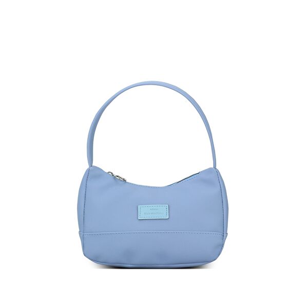 Etiket Baskılı Kadın Omuz Çantası