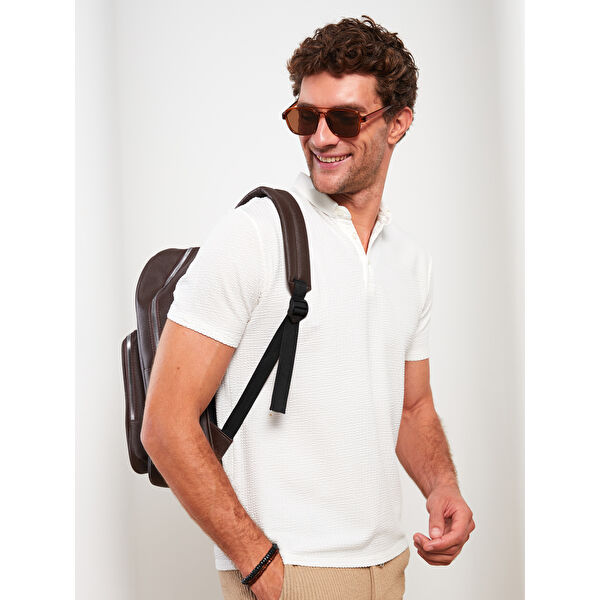 Polo Yaka Kısa Kollu Erkek Tişört