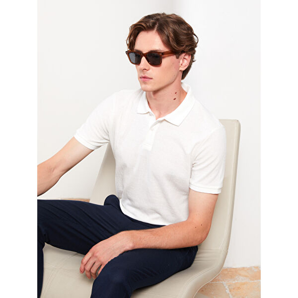 Polo Yaka Kısa Kollu Erkek Tişört