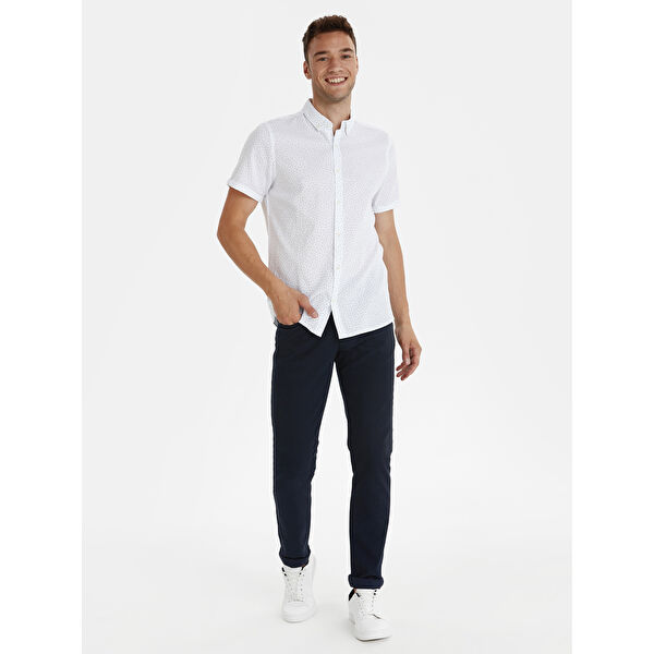 LCW VISION Slim Fit Kısa Kollu Erkek Gömlek LCW VISION Slim Fit Kısa Kollu Erkek Gömlek