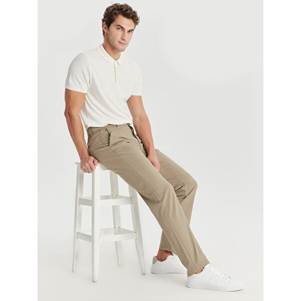 Normal Kalıp Erkek Chino Pantolon