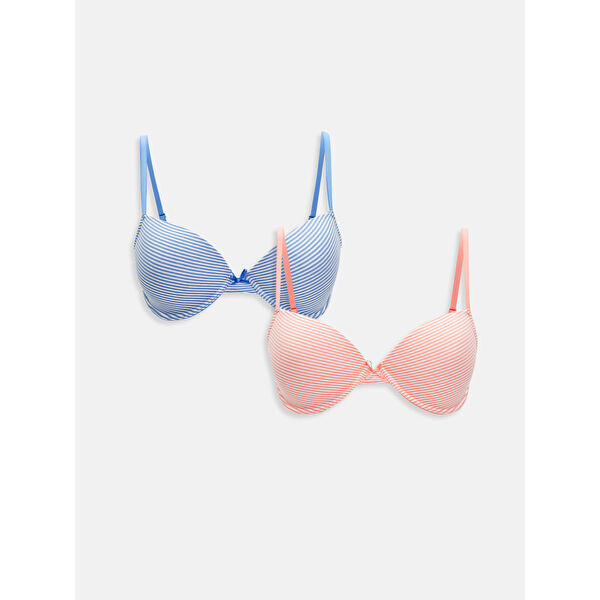 Pamuklu Klasik Kadın Sütyen 2'li