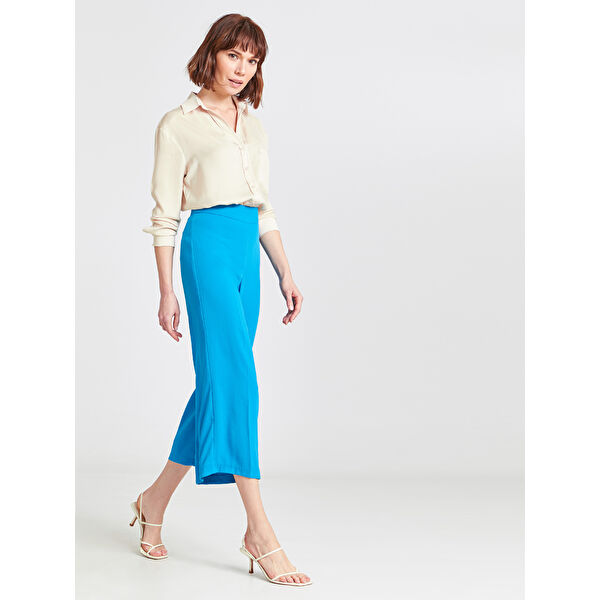 LCW VISION Rahat Kalıp Krep Kadın Pantolon