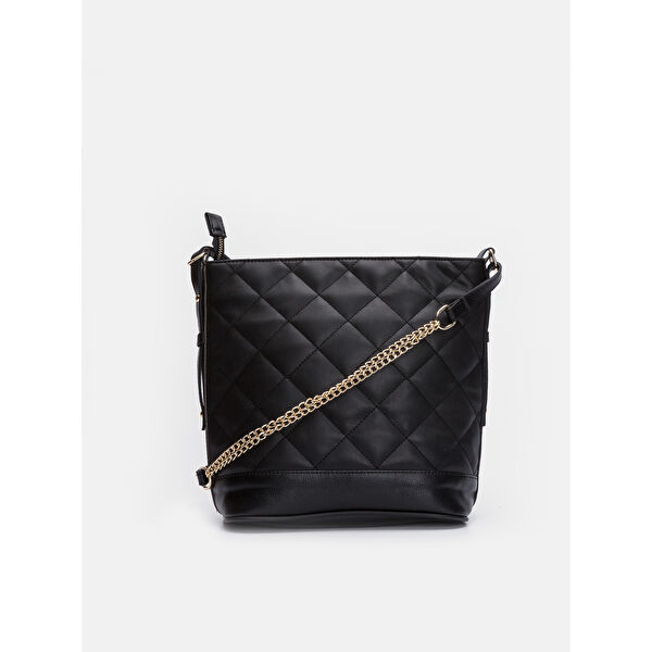 Kapitone Desenli Kol Çantası