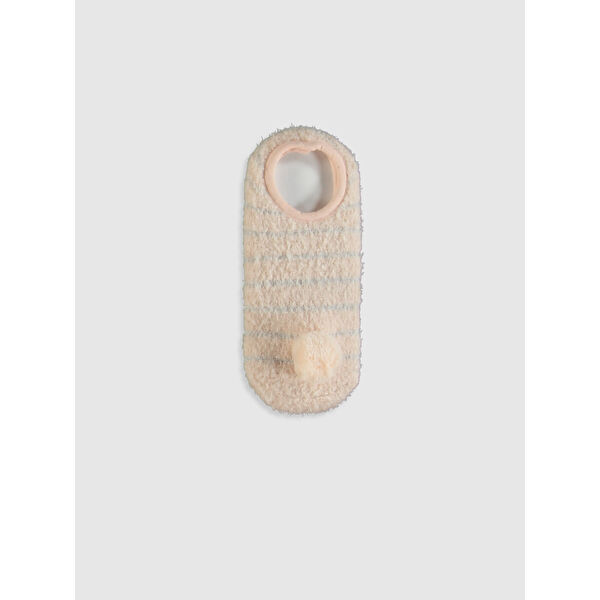 Ponponlu Ev Çorabı