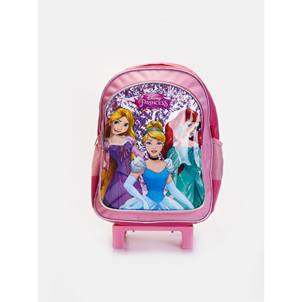 Kız Çocuk Disney Prenses Çekçekli Çanta