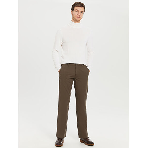 LCW CLASSIC Geniş Kalıp Gabardin Erkek Chino Pantolon