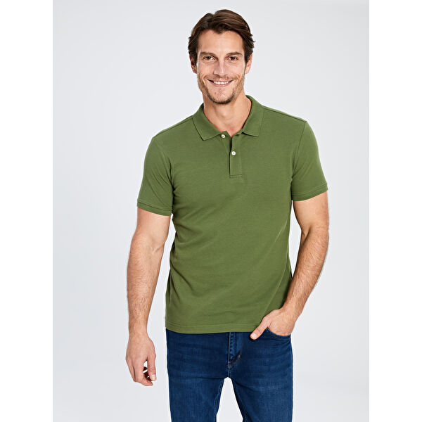 Polo Yaka Kısa Kollu Basic Pike Tişört