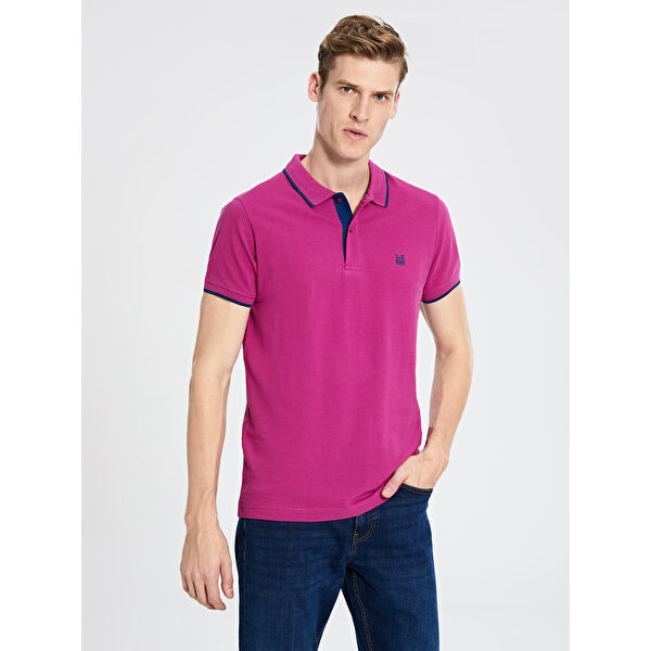 Polo Yaka Kısa Kollu Basic Pike Erkek Tişört