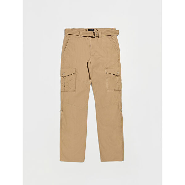 Regular Fit Kargo Cepli Gabardin Pantolon Regular Fit Kargo Cepli Gabardin Pantolon
