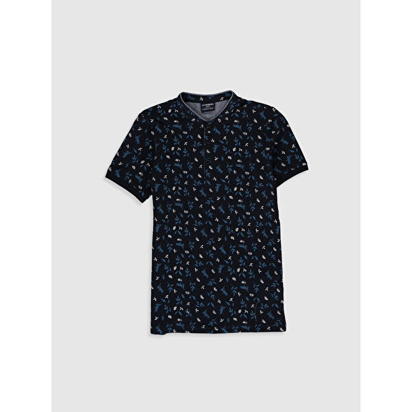 Erkek Çocuk Desenli Pamuklu Tişört  Aile Kombini