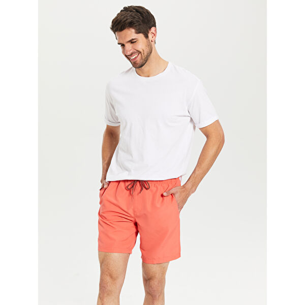 Diz Üstü Boy Basic Deniz Şortu