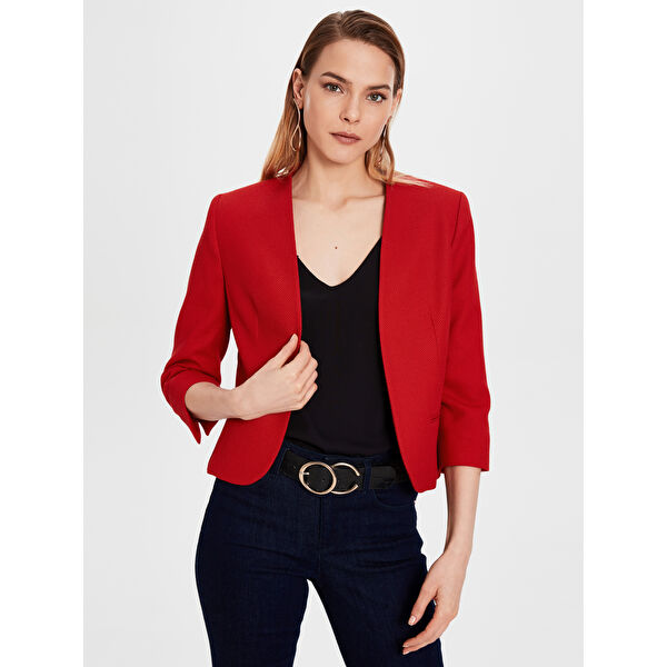 LCW VISION Şal Yaka Standart Fit Kadın Blazer Ceket