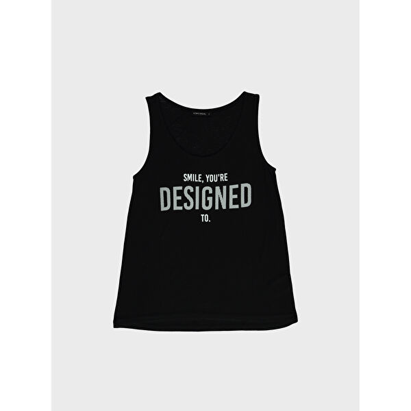 LCW CASUAL U Yaka Askılı Penye Kadın Atlet LCW CASUAL U Yaka Askılı Penye Kadın Atlet