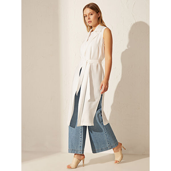 LCW CLASSIC Ceket Yaka Kolsuz Kadın Tunik