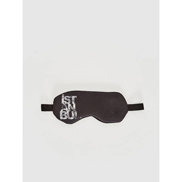 Yazı Baskılı Uyku Maskesi