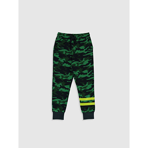 Erkek Çocuk Kamuflaj Desenli Jogger Eşofman Altı Erkek Çocuk Kamuflaj Desenli Jogger Eşofman Altı