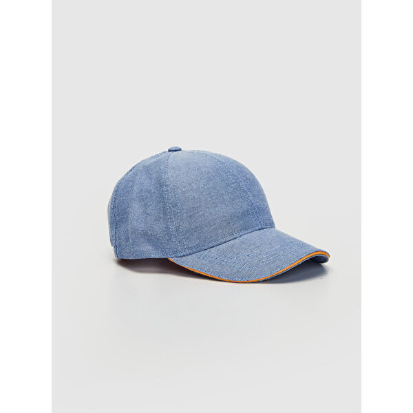 Etiket Detaylı Erkek Çocuk Şapka
