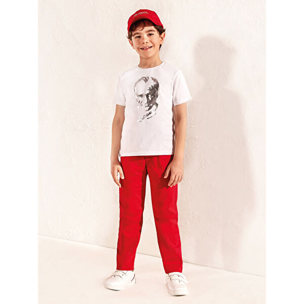Slim Fit Basic Gabardin Erkek Çocuk Pantolon Slim Fit Basic Gabardin Erkek Çocuk Pantolon