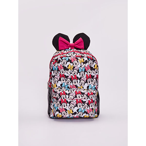 Kız Çocuk Minnie Mouse Baskılı Sırt Çantası