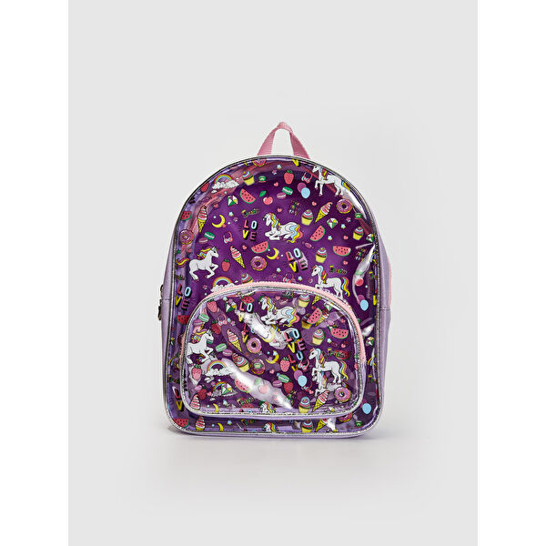 Kız Çocuk Baskılı Sırt Çantası