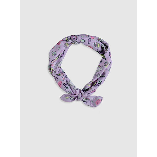 Kız Çocuk Desenli Bandana