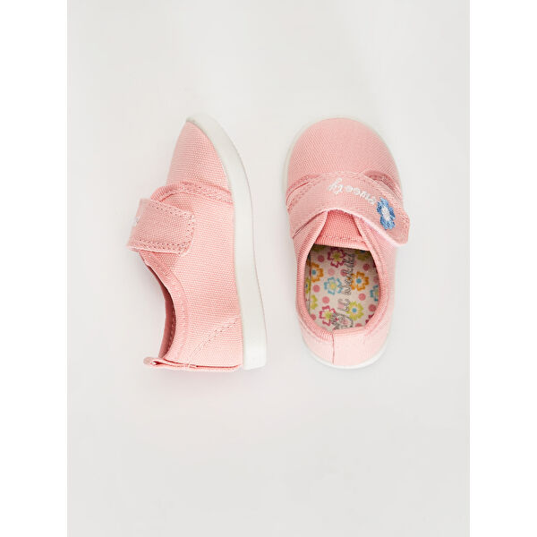 Kız Bebek Cırt Cırtlı Yürüme Öncesi Ayakkabı