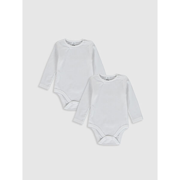 Kız Bebek Pamuklu Çıt Çıtlı Body 2'li