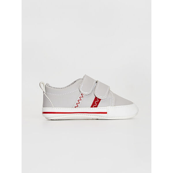 Erkek Bebek Cırt Cırtlı Yürüme Öncesi Ayakkabı