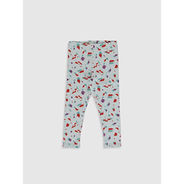 Frozen Baskılı Kız Bebek Uzun Tayt