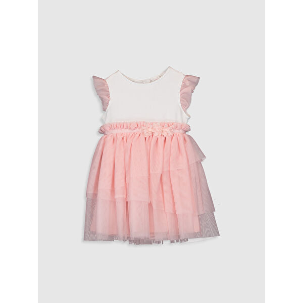 Kız Bebek Tül Etekli Elbise