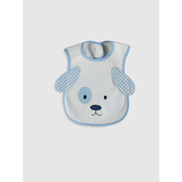 Erkek Bebek Baskılı Mama Önlüğü