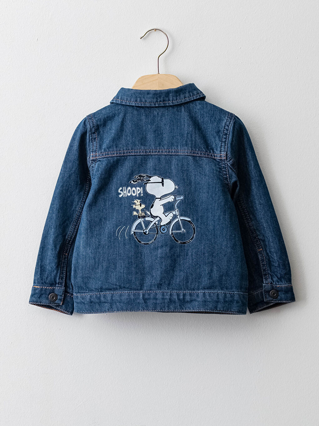 Long Sleeve Snoopy Printed Baby Boy Cotton Jean Jacket -S1H233Z1-H45 ...