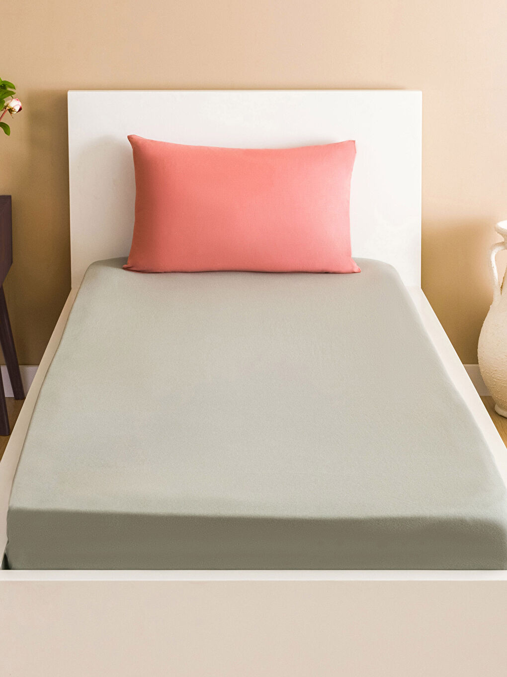 Elastic Knitted Single Bed Sheet 100x200x30 Cm -S3FA53Z8-S4H - S3FA53Z8 ...