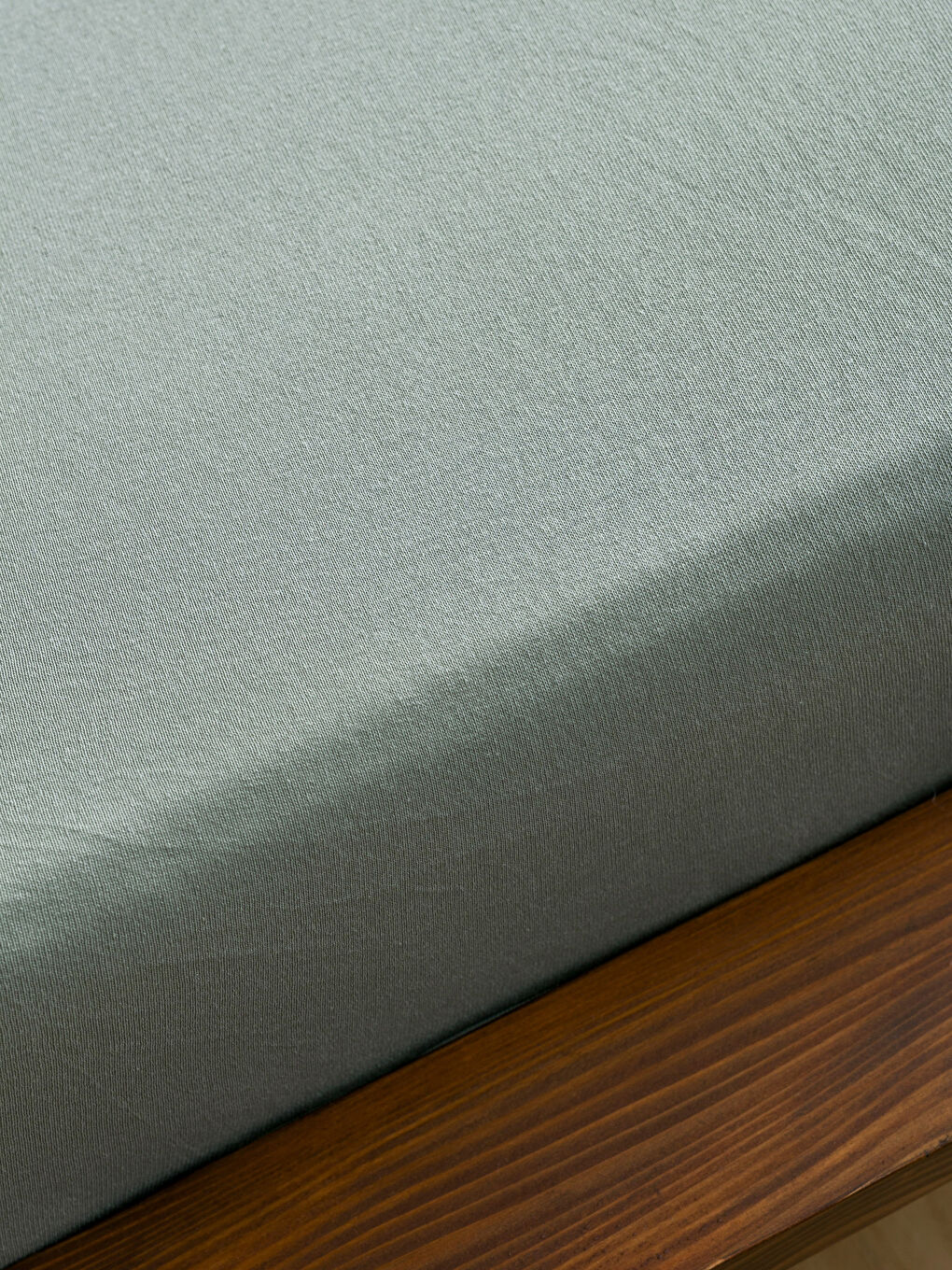 Plain Cotton Elastic Double Bed Sheet 160x200x30 Cm -S4CB81Z8-S4H ...