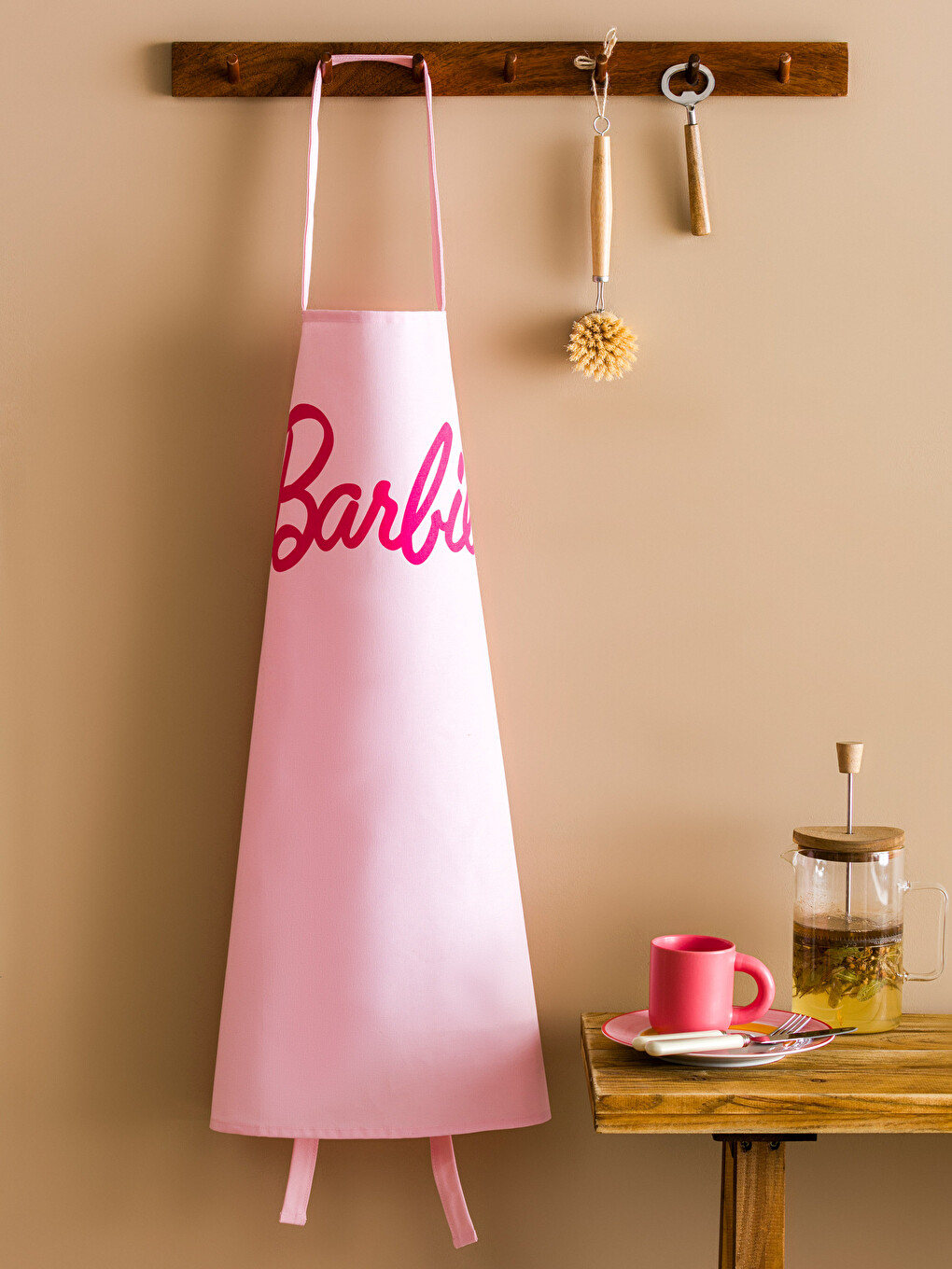 Barbie Printed Kitchen Apron -S4GY20Z8-LT9 - S4GY20Z8-LT9 - LC Waikiki
