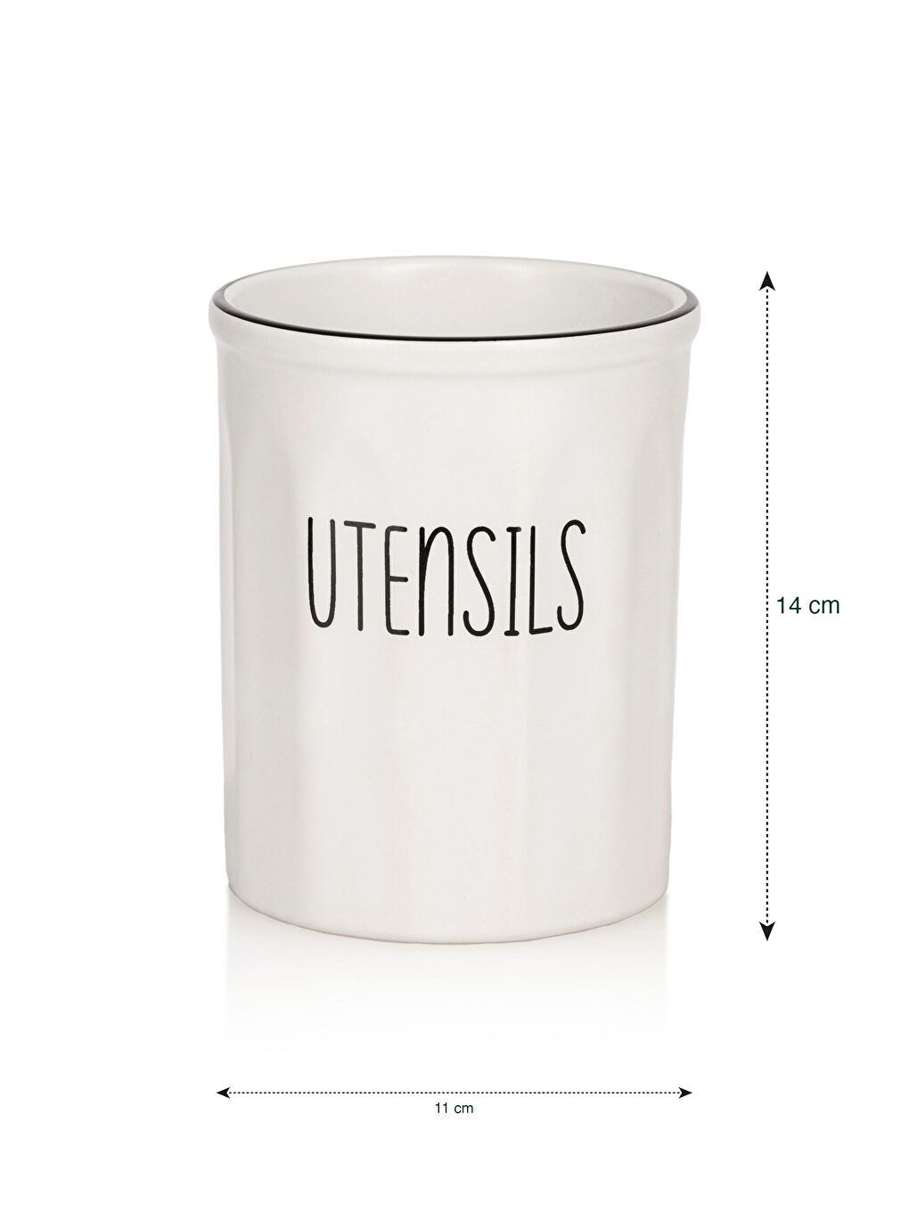 SİYAH Seramik Baskılı Kaşıklık - S4ID24Z8-LQJ | LCW