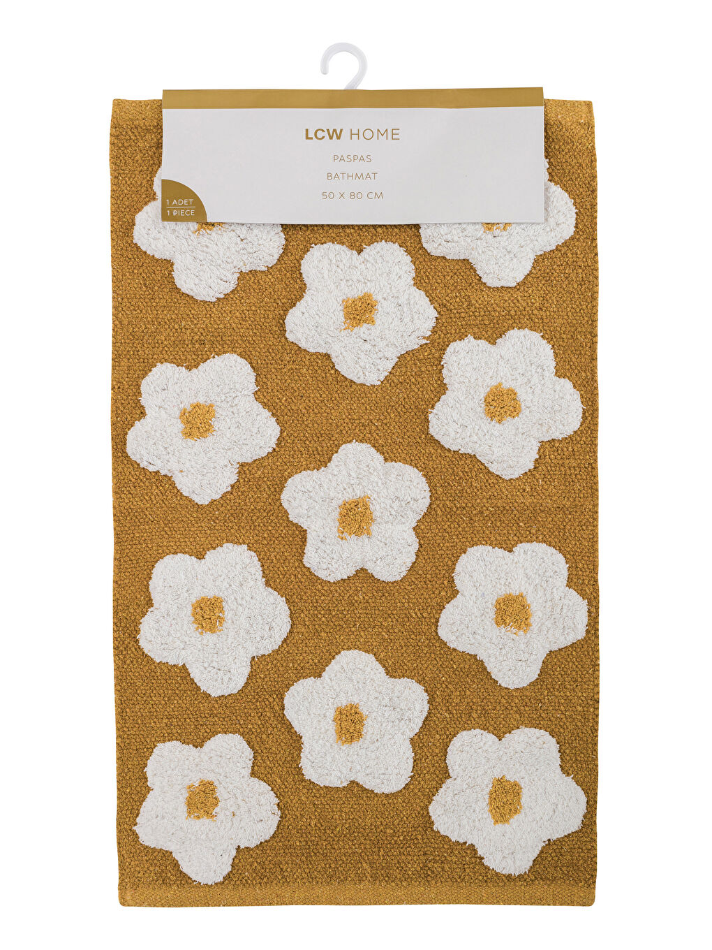 Floral Embroidered Bath Mat 50x80 cm -S5BY12Z8-LSR - S5BY12Z8-LSR - LC ...