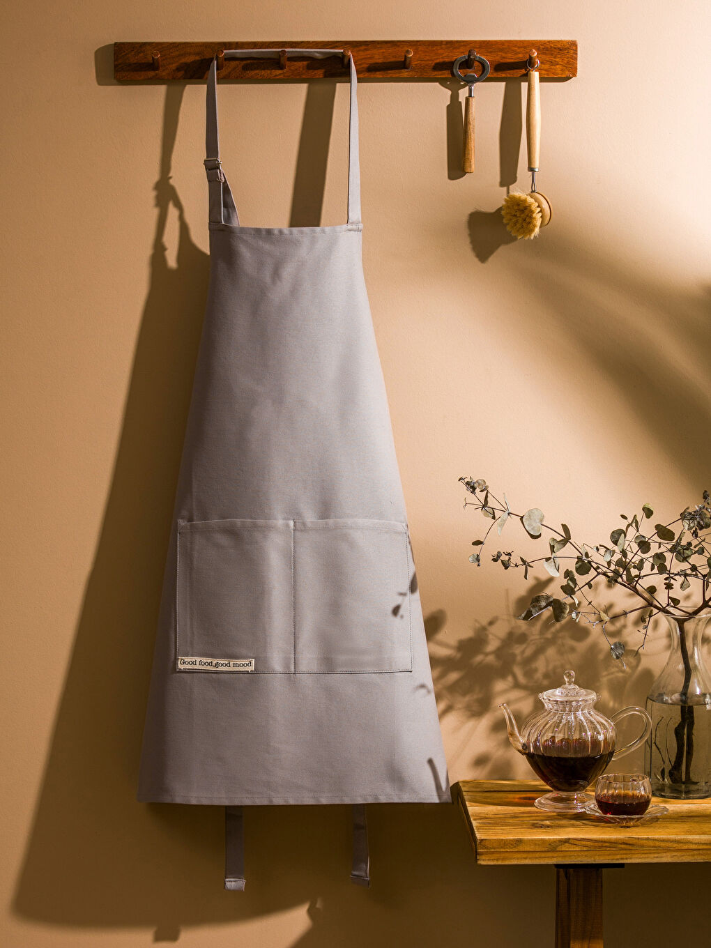 Embroidered Kitchen Apron -S5KS17Z8-FF7 - S5KS17Z8-FF7 - LC Waikiki