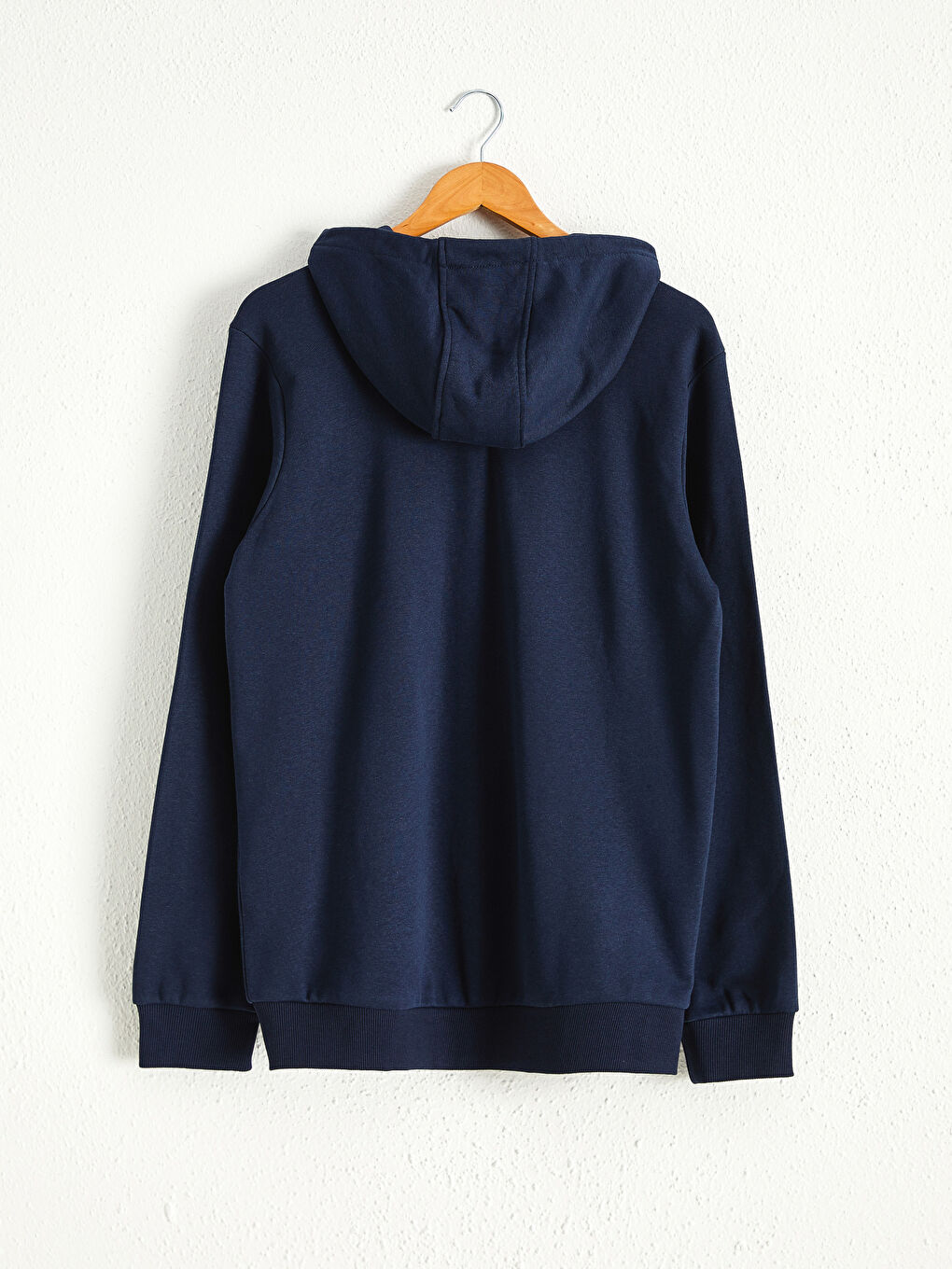 LACİVERT Kapüşonlu Fermuarlı Erkek Sweatshirt - 0W5839Z8-HJK | LCW