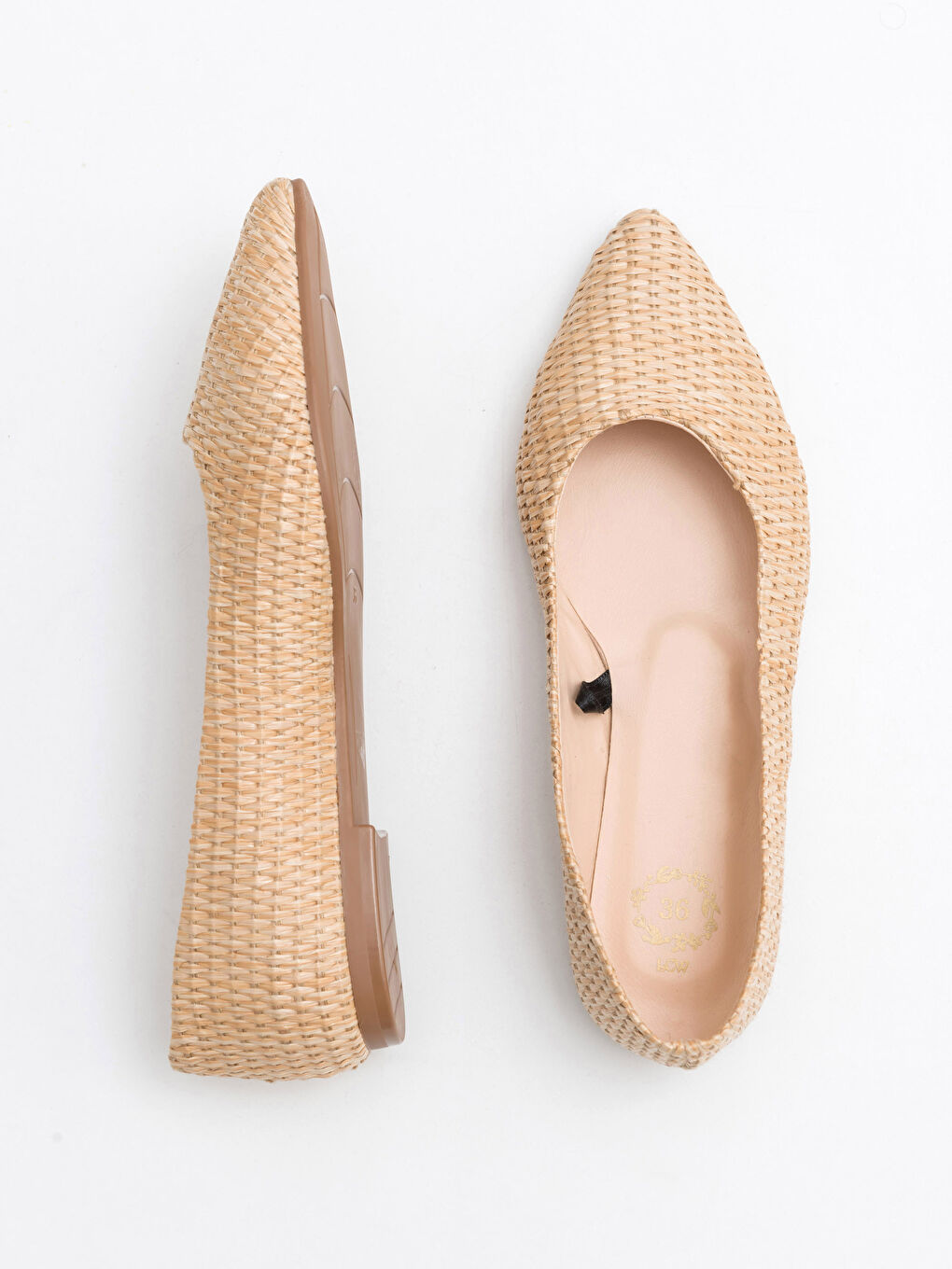 BEJ Kadın Desenli Babet Ayakkabı - 0WFK81Z8-FF7 | LCW