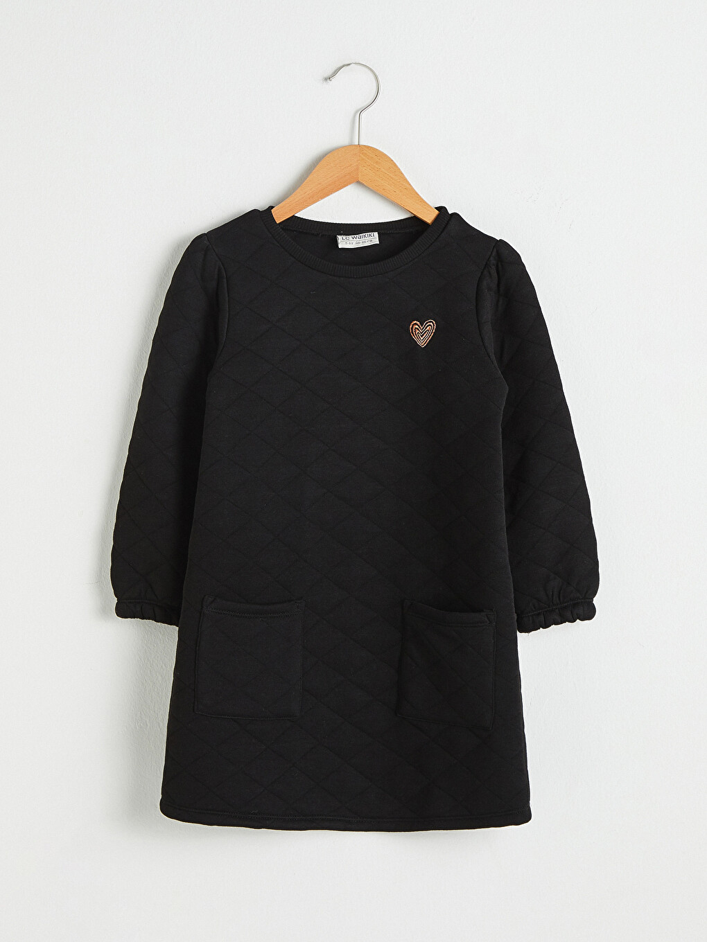 Girl Quilted Dress -0WIK05Z4-CVL - 0WIK05Z4-CVL - LC Waikiki