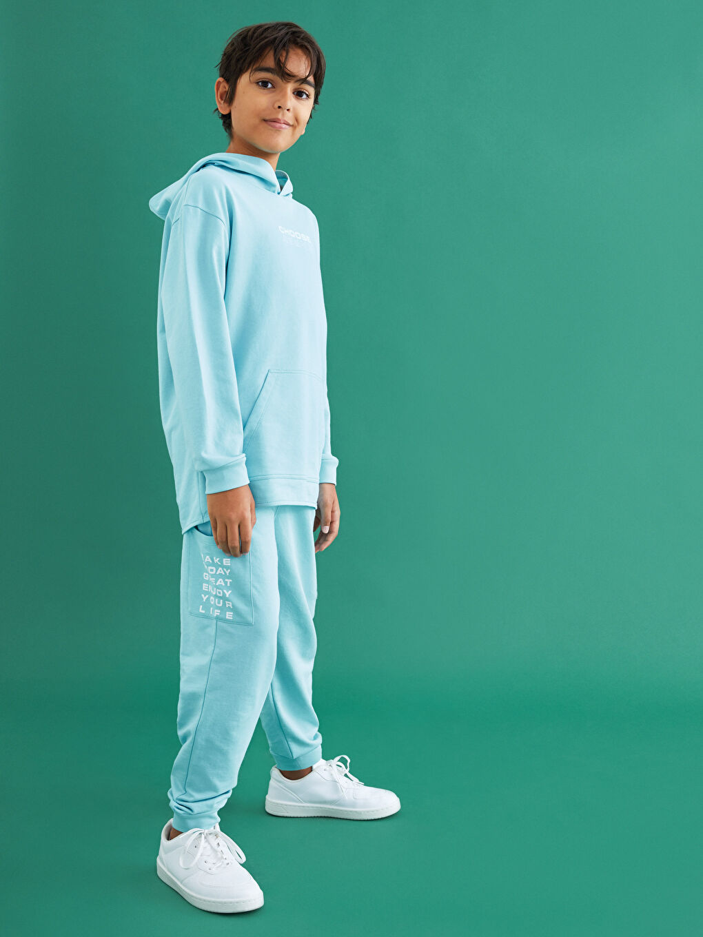 TURKUAZ Beli Lastikli Baskılı Erkek Çocuk Jogger Eşofman Altı ...