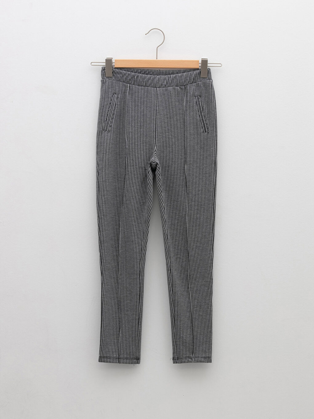 Elastic Waist Crowbar Pattern Girl Trousers -W1AP07Z4-LKX - W1AP07Z4 ...