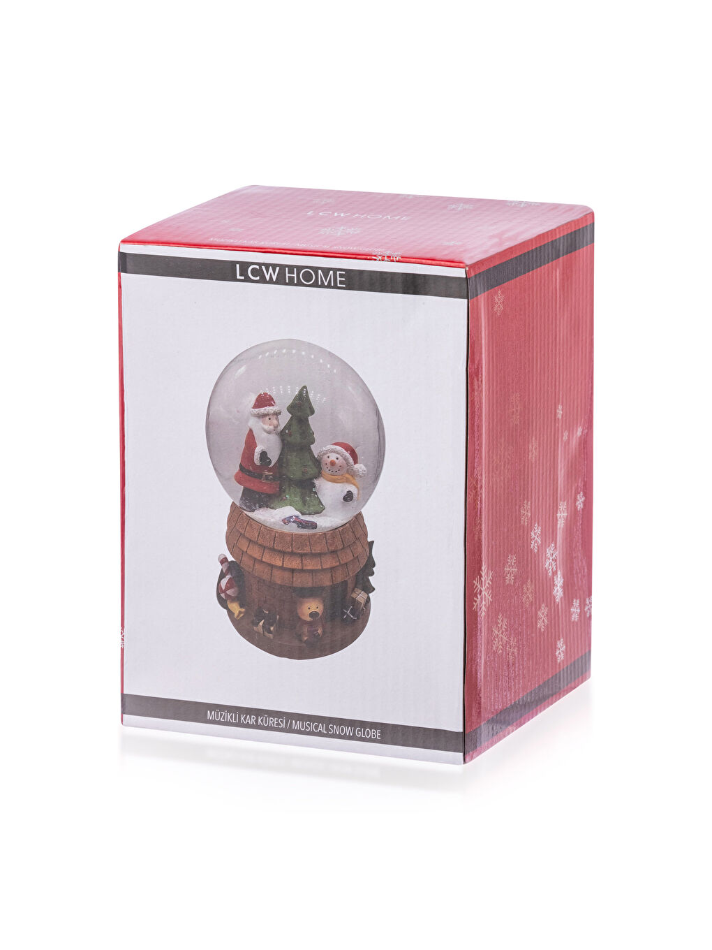 KARIŞIK Yılbaşı Temalı Müzikli Kar Küresi 15 Cm - W28476Z8-F9C | LCW