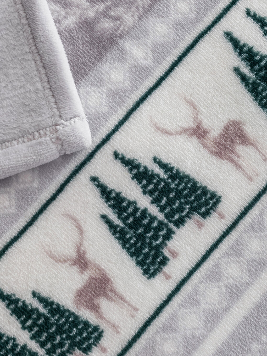 Patterned Wellsoft Double Blanket 200x220 Cm -W2AQ57Z8-F9C - W2AQ57Z8 ...