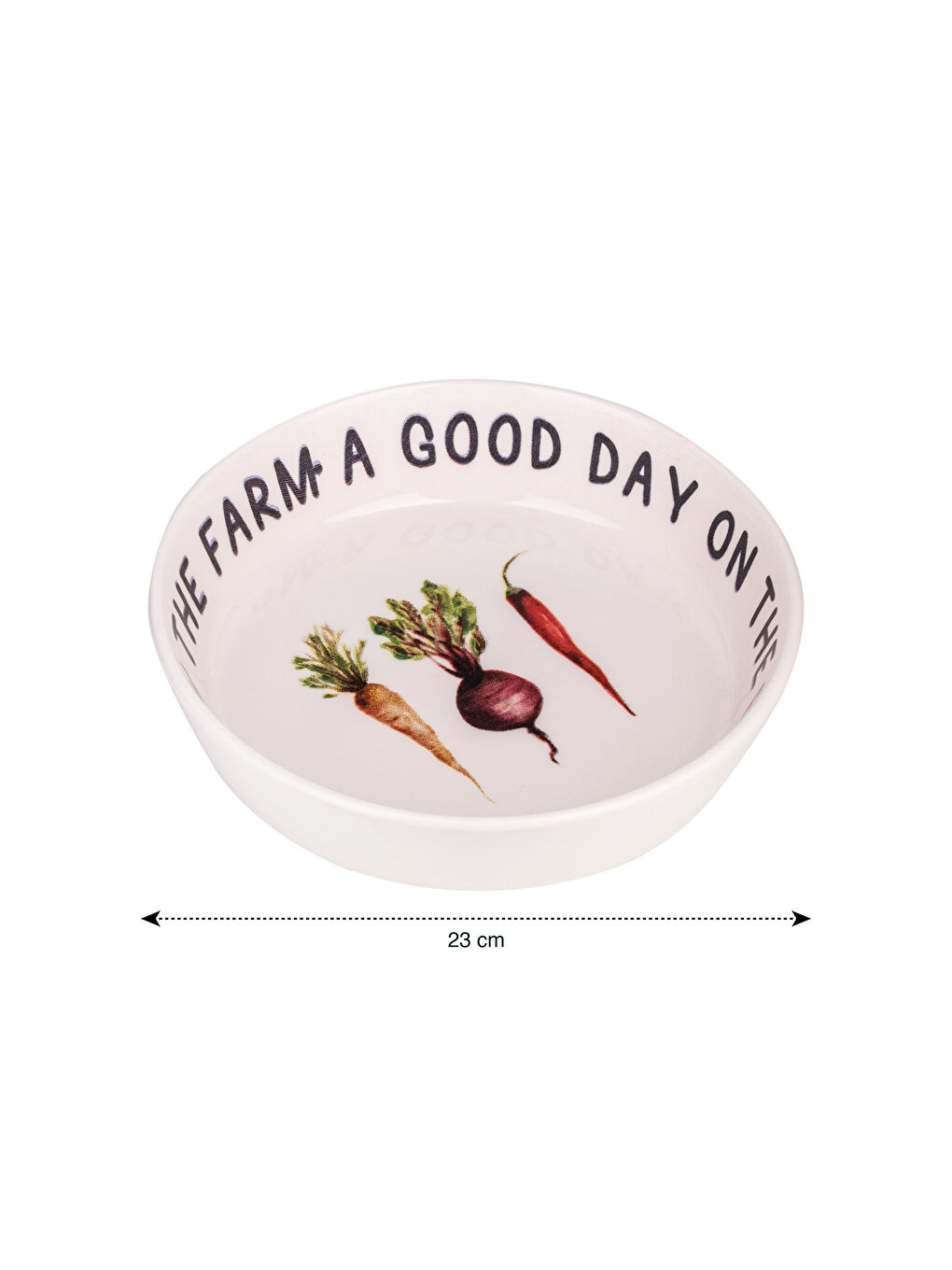 Karışık Baskılı Baskılı Seramik Salata Kasesi - W2FU62Z8-F9C | LCW