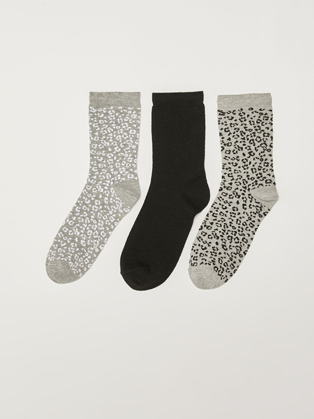 Patterned Women's Socket Socks 3-Pack -W1AY12Z8-LAL - W1AY12Z8-LAL - LC ...