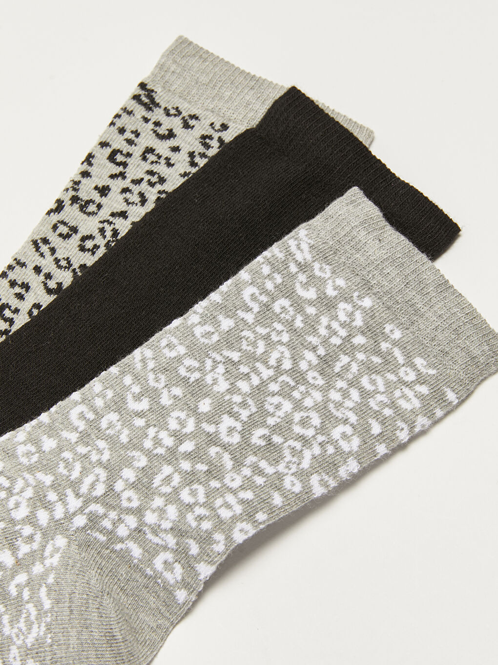 Patterned Women's Socket Socks 3-Pack -W1AY12Z8-LAL - W1AY12Z8-LAL - LC ...