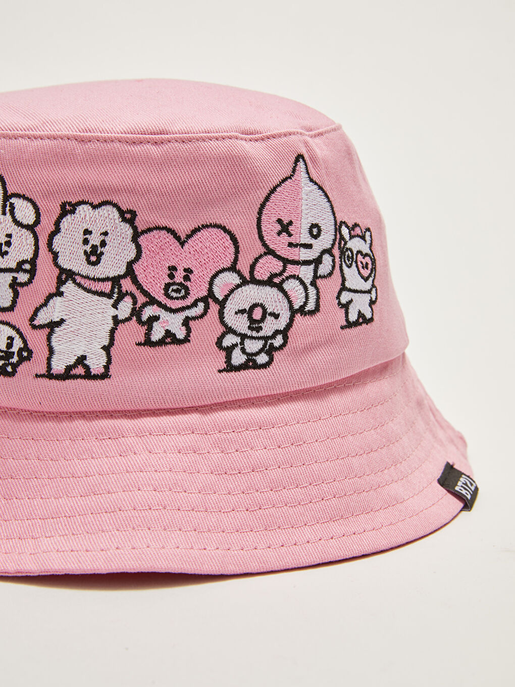 BT21 Licensed Embroidery Girl Bucket Hat -W1JN60Z4-FJA - W1JN60Z4-FJA ...